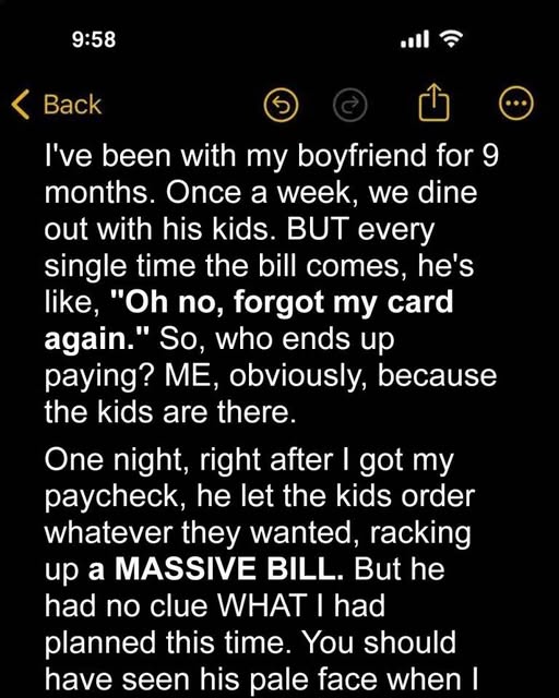 Woman Draws the Line After Boyfriend Repeatedly “Forgets” Wallet at ...