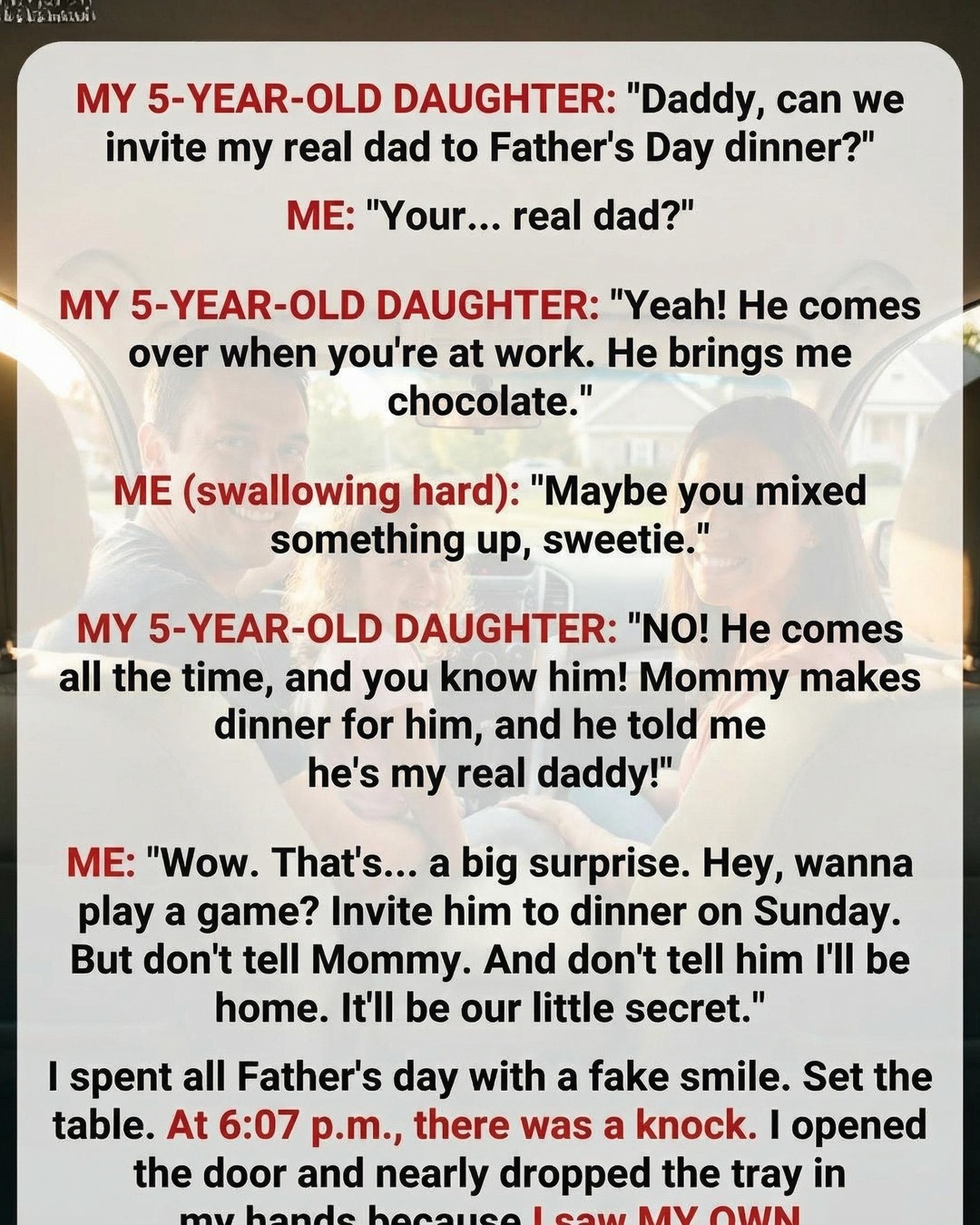 The Father’s Day Question That Changed Everything - Story