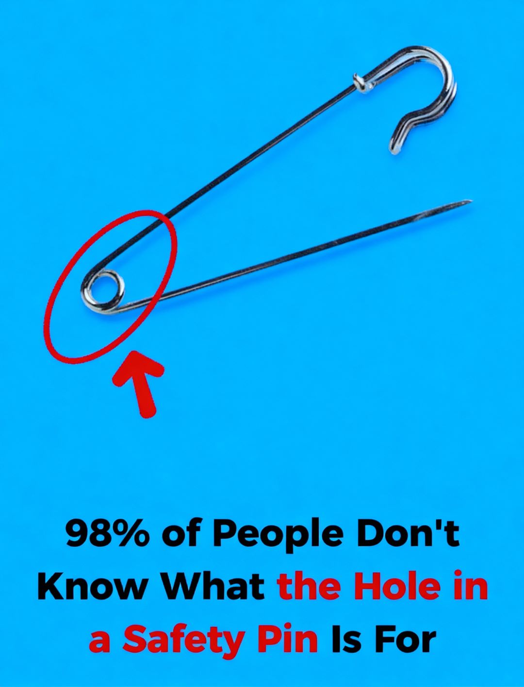 How a Tiny Hole in a Safety Pin Solves a Big Everyday Problem - Story